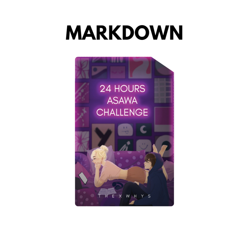 MARKDOWN - 24 Hours Asawa Challenge by thexwhys | Shopee Philippines