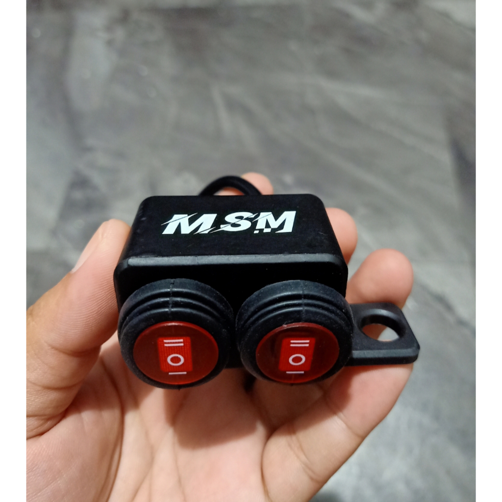 Dual Tri-way switch for Motorcycle | Shopee Philippines
