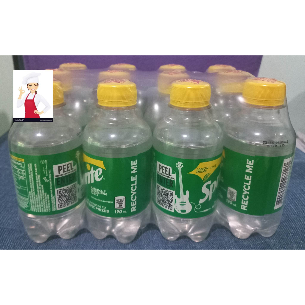 (1 case) Sprite Swakto Coca-Cola (12 pcs X 190 ml) Fast Delivery | Shopee Philippines