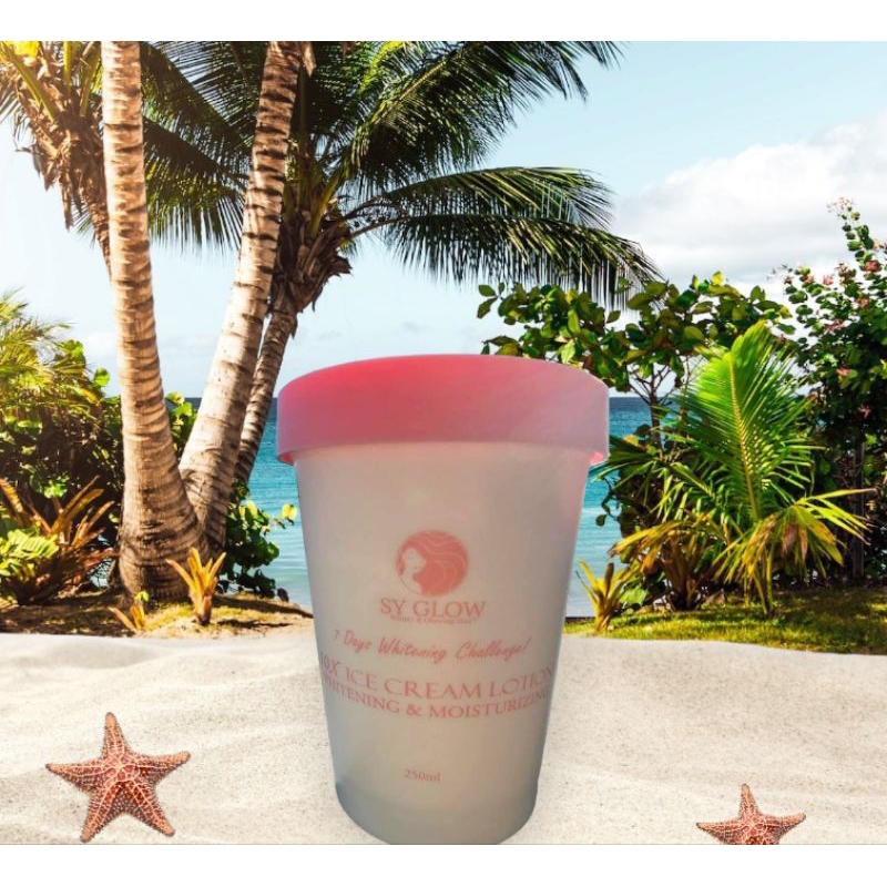 1pc SY GLOW ICE CREAM LOTION 250ML | Shopee Philippines