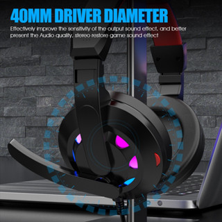 Inplay S300 Gaming Headset with Mic RGB Headset for PC and Laptop Black ...