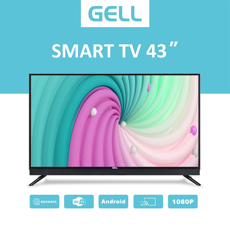 GELL 43 inch Smart Android TV FHD LED TV Built-in HDMI port Flatscreen ...