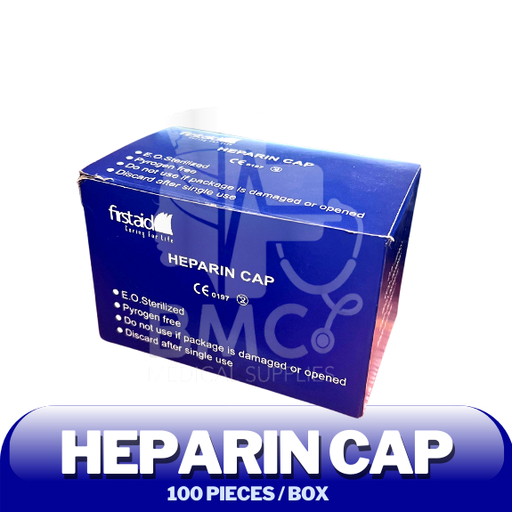 Heparin Cap Heplock (Sold Per Box) | Shopee Philippines