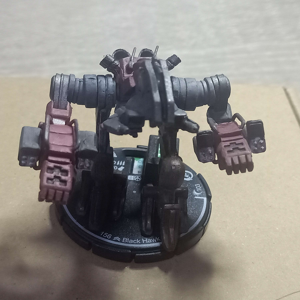 Mechwarrior Clix Wizkids figure from my BOX 2 - used mechs (figures ...