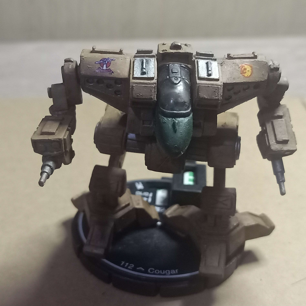 Mechwarrior Clix Wizkids figure from my BOX 2 - used mechs (figures ...