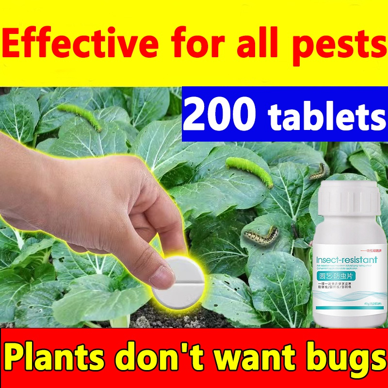 Pesticide for plants 200 Tablets Fungicide for plants Insecticides ...