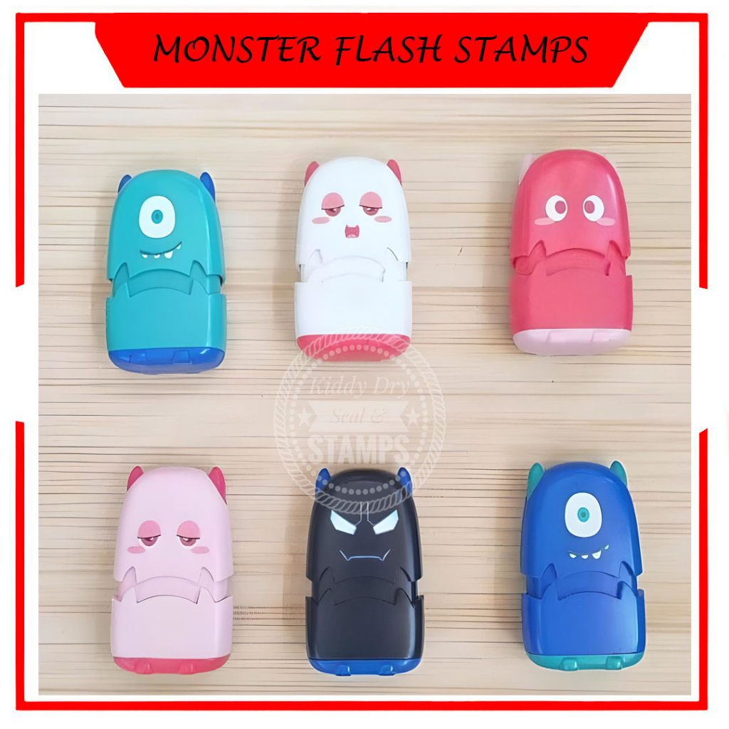 Monster Stamp | self-inking Stamp | Flash Stamp | Shopee Philippines