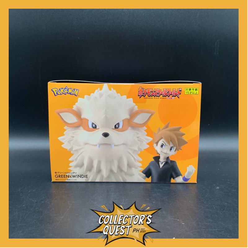 Bandai Pokemon Scale World 1/20 Scale Blue & Arcanine Figure Set ...