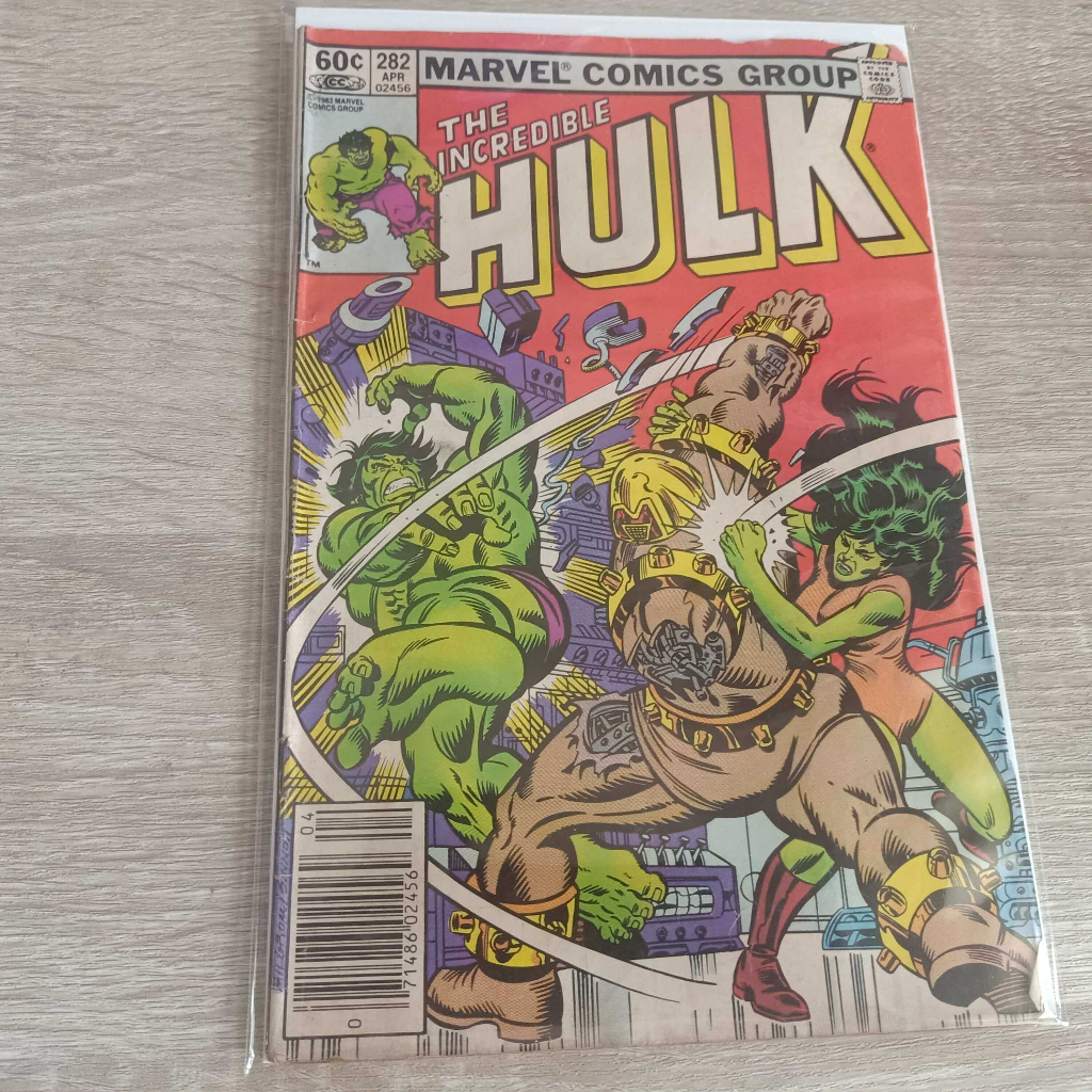 Incredible Hulk #282 (1983) VG condition (1st meet up of Hulk and She ...