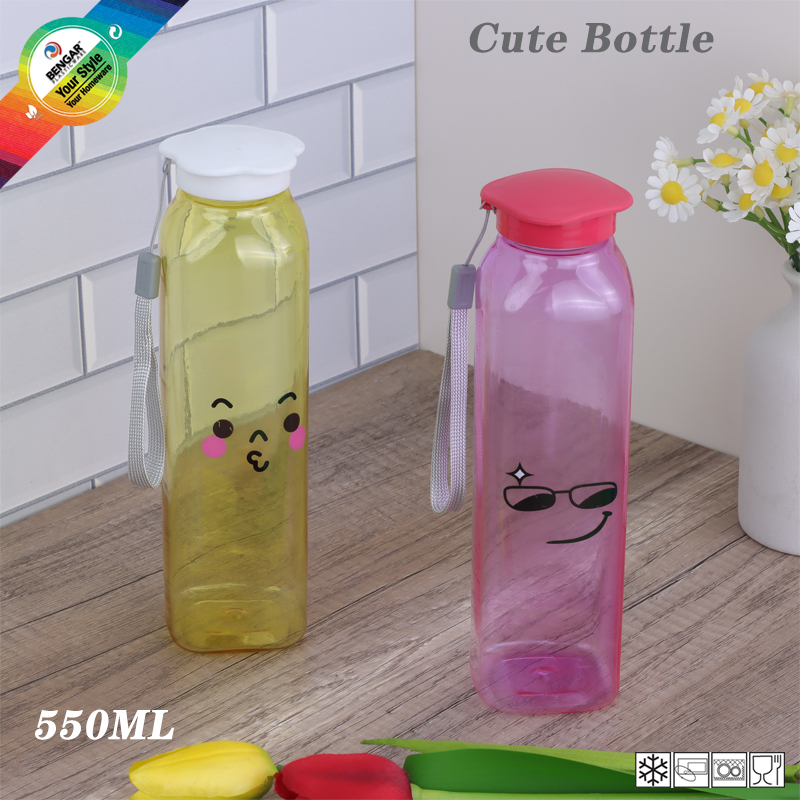 XMC Store Plastic Emoji Tumbler Drinking Bottle 550ML For Kids | Shopee Philippines