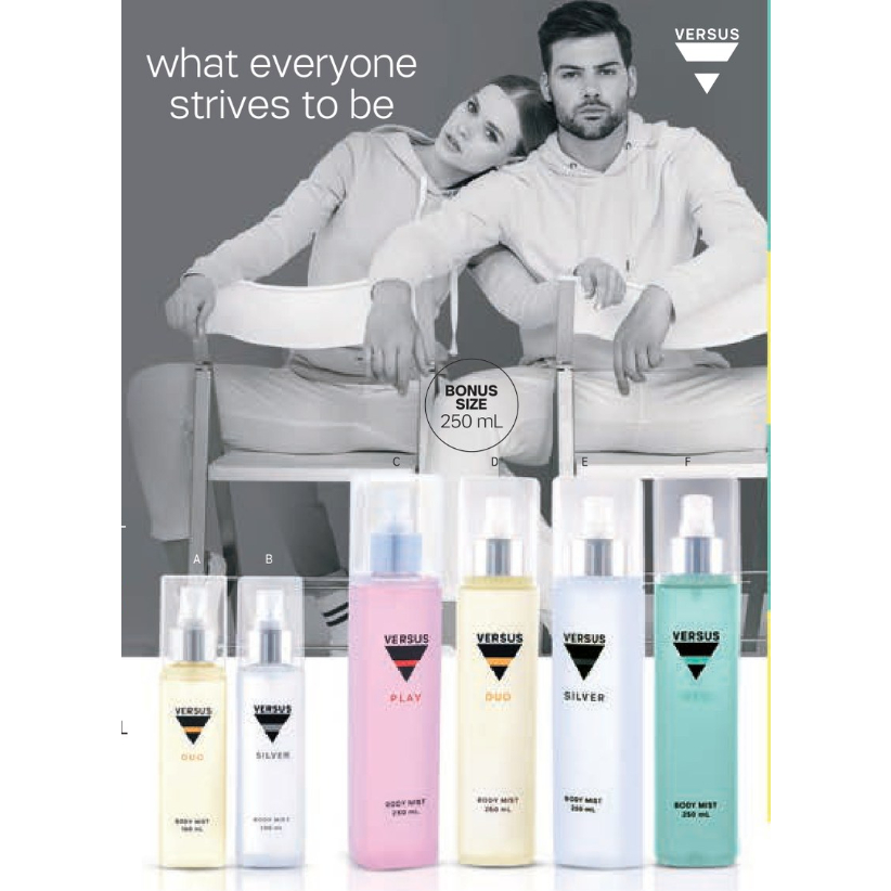VERSUS BODY MIST BY TUPPERWARE | Shopee Philippines