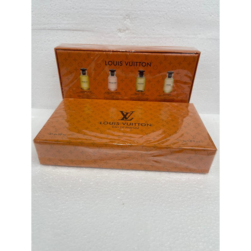 LV LOUIS VUITTON EAU DE PARFUM 4N1 30ML,DG Light Blue For Men Set4N1,Ariana set 4N1,Ariana Set ...