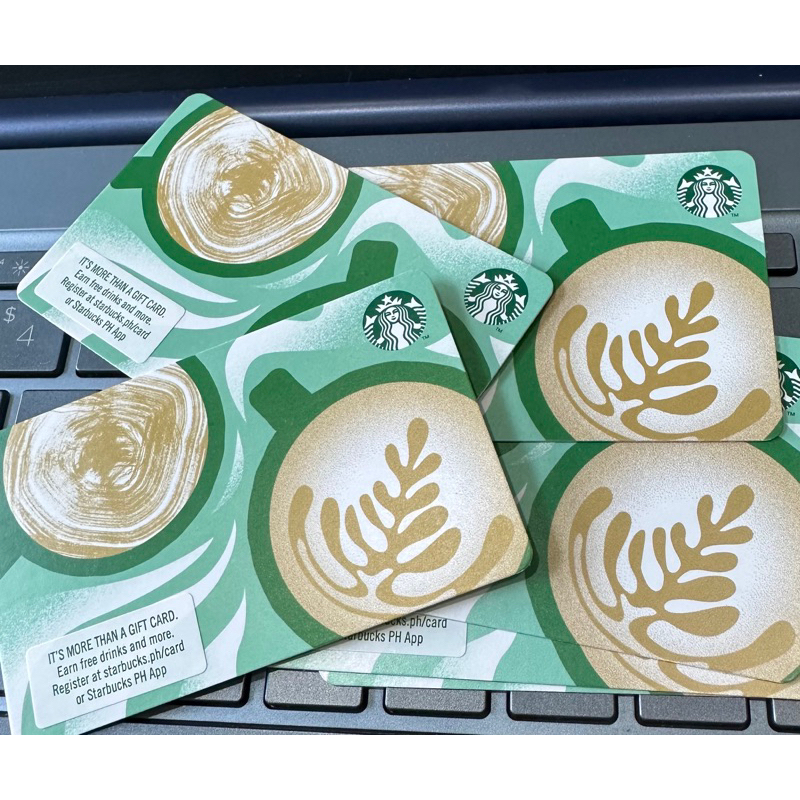 Usable Starb ucks 2023 Coffee Latte Art Gift card | Shopee Philippines