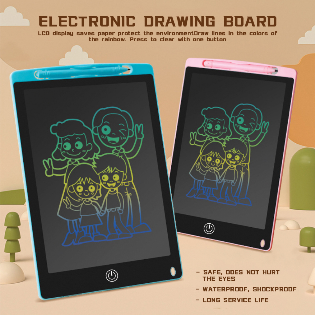 Ultra Thin 8.5/12 Inch LCD Writing Tablet for Kids Tablet Writing Board ...