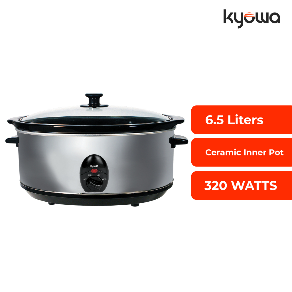 Kyowa 6.5 Liters Oval Slow Cooker (KW-2856) | Shopee Philippines