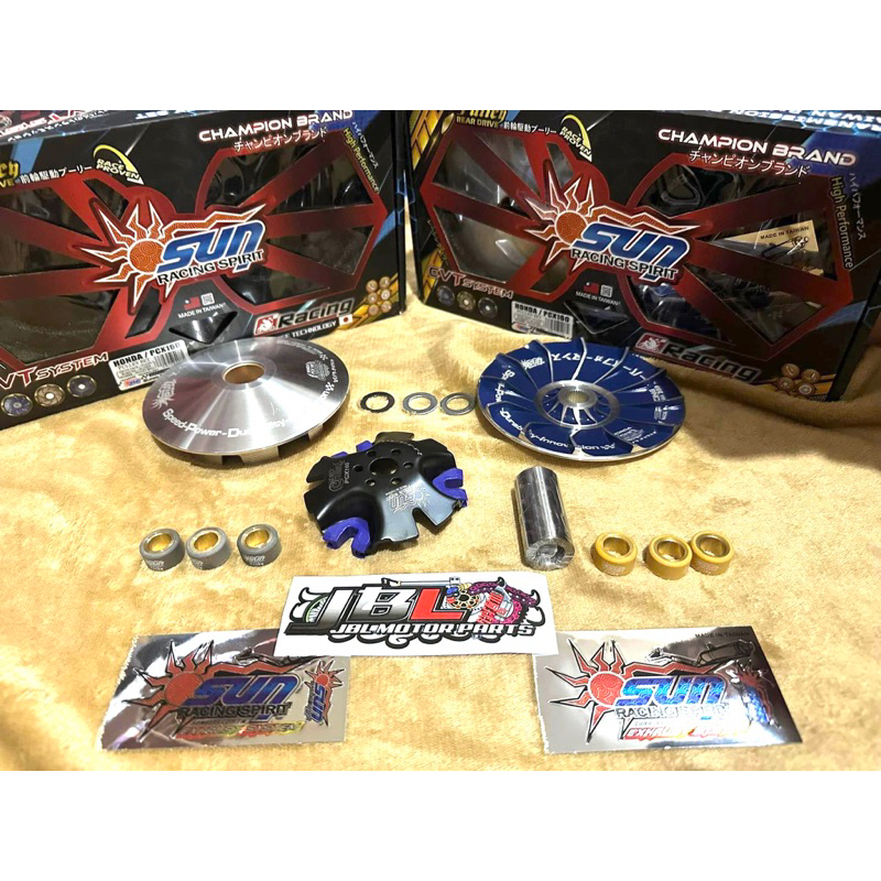 SUN RACING PULLEY SET HONDA PCX 160 with flyball walang box | Shopee ...