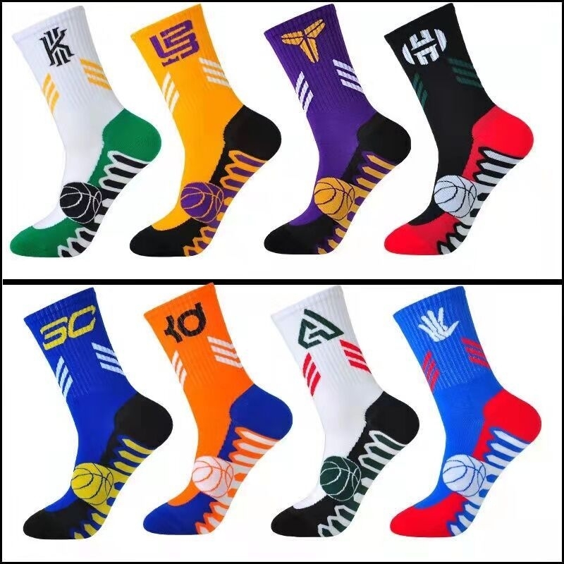 NBA Socks All Star Team Logo Basketball Sports Medium -Length ...