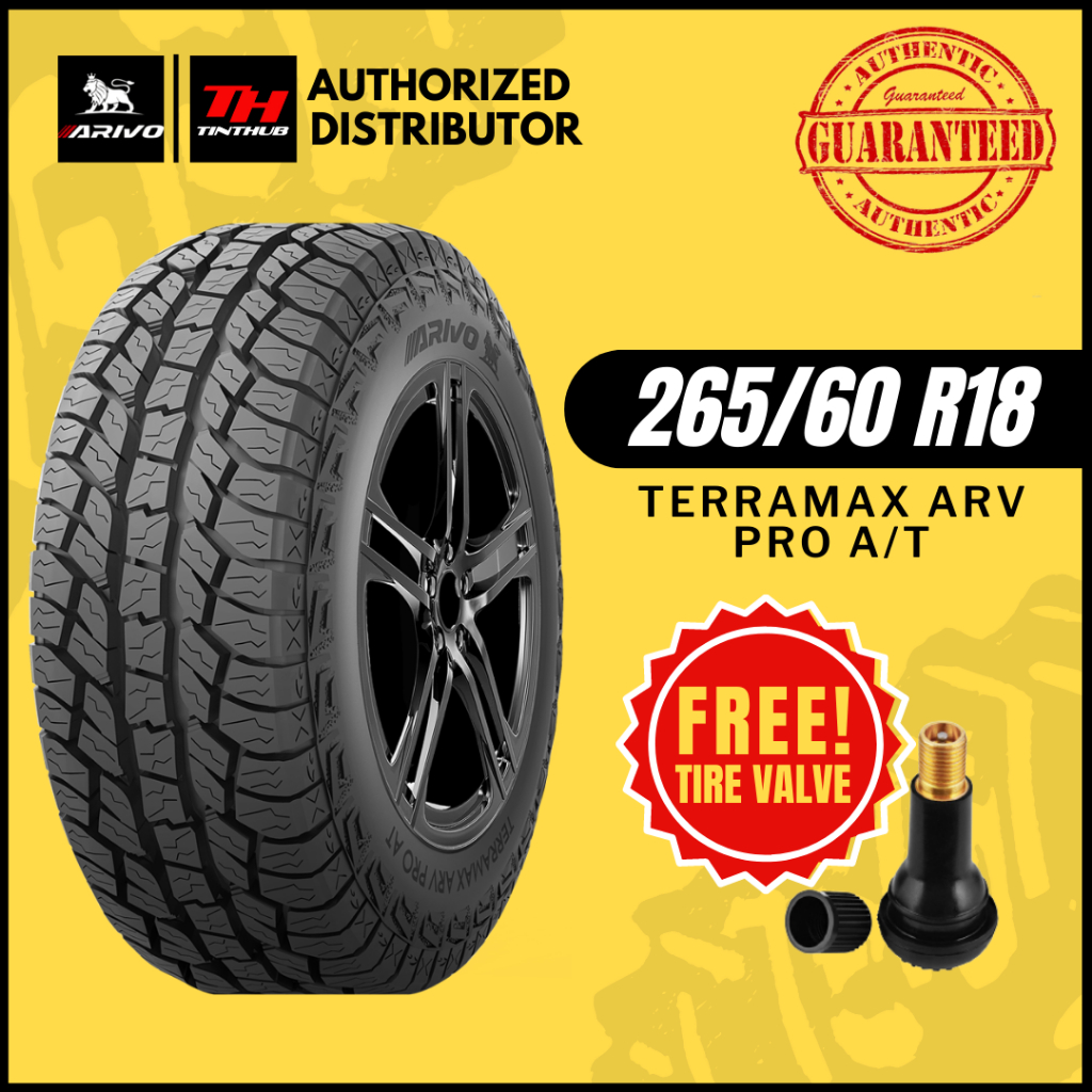 ARIVO 265/60 R18 110T TERRAMAX ARV PRO A/T | Shopee Philippines
