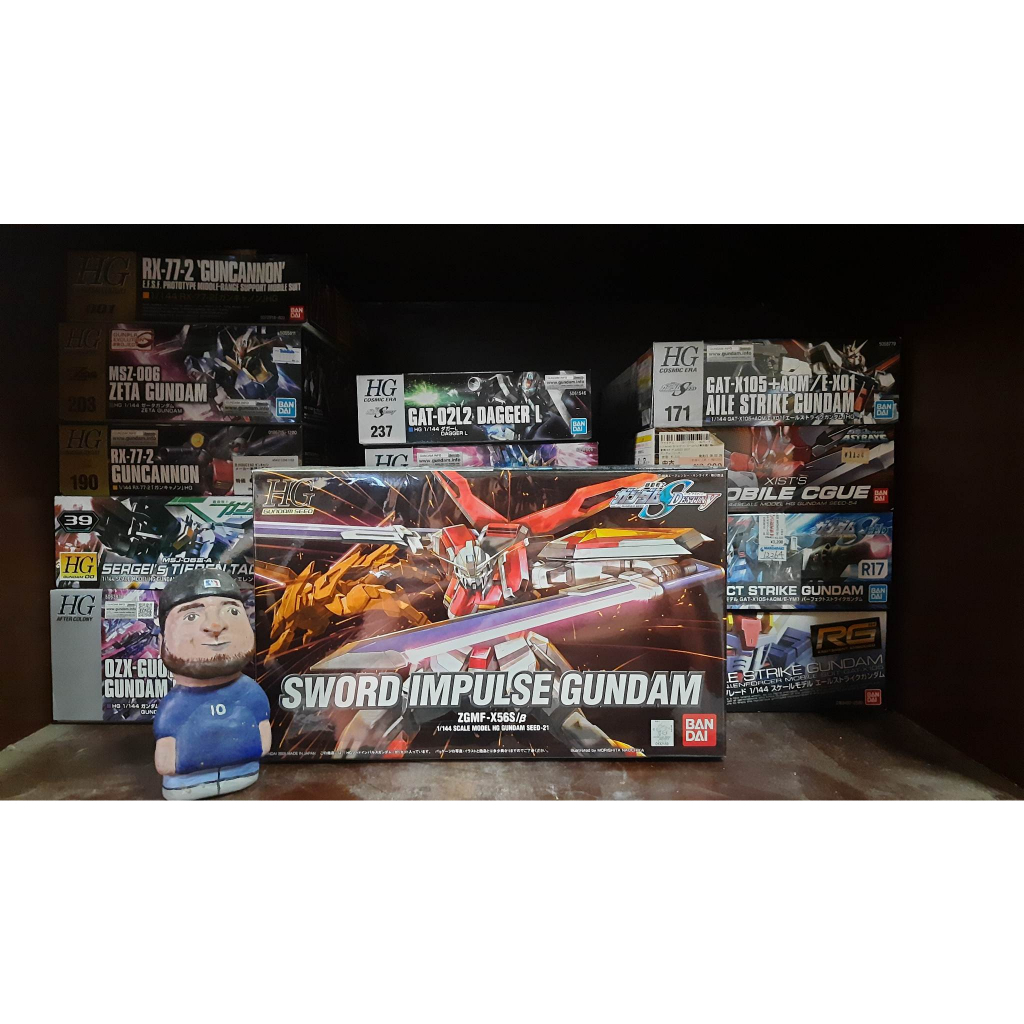 Authentic Bandai Gundam Seed Destiny ZGMF-X56S Sword Impluse HG 1/144 ...