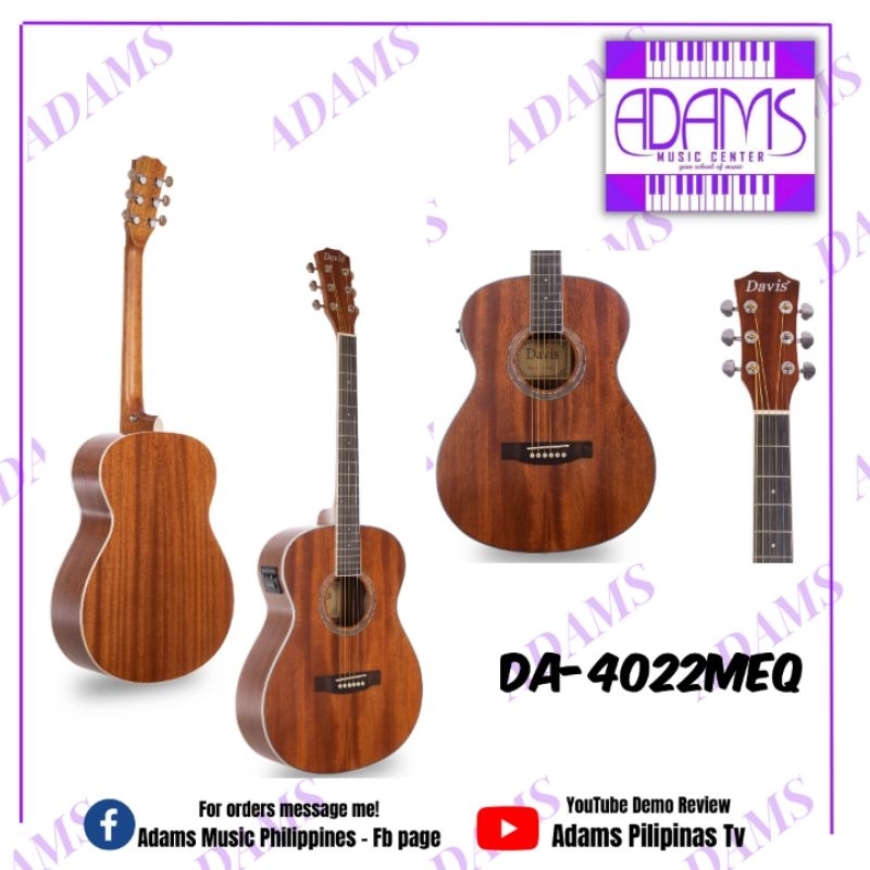 Davis Guitar DA-4022 Meq | Shopee Philippines