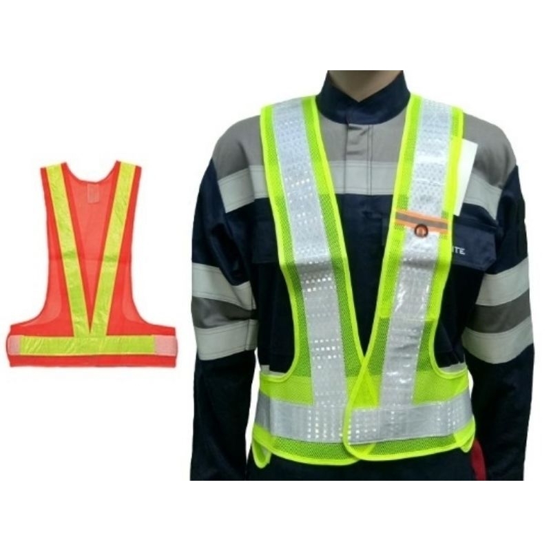 REFLECTORIZED VEST WITH ID HOLDER | Shopee Philippines