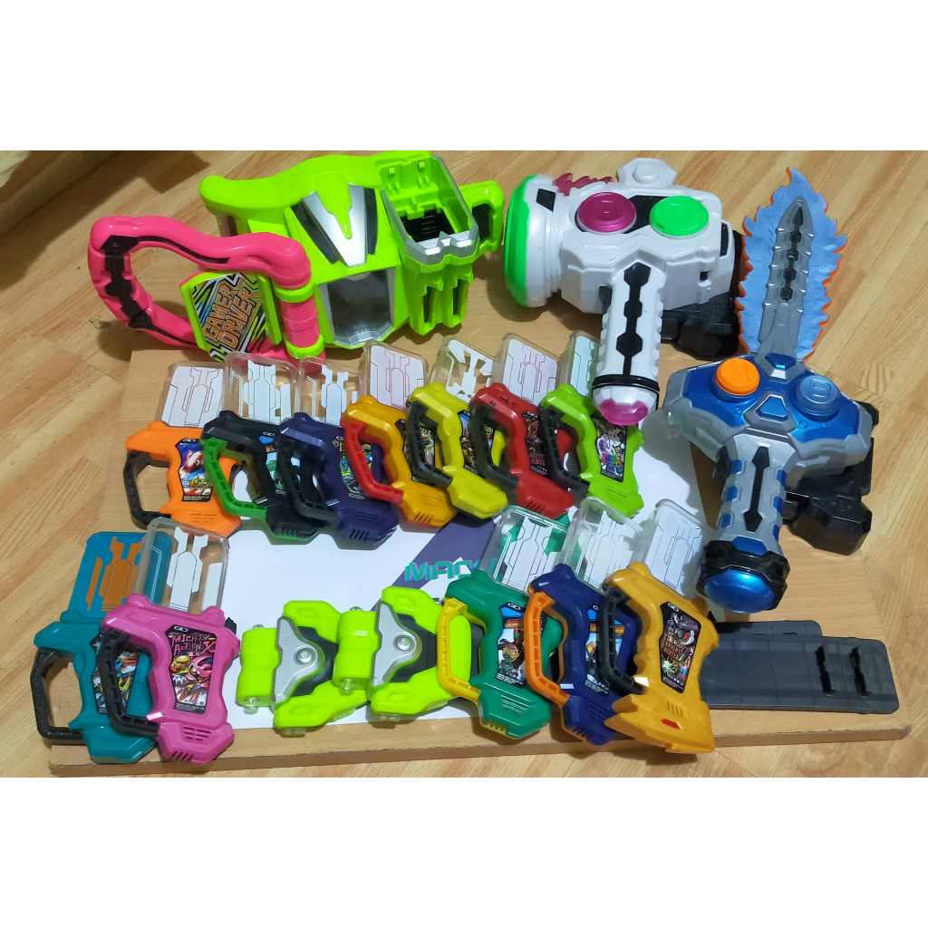 DX Gamer Driver Set Kamen Rider Ex-Aid Masked RIder Ex-Aid Henshin Belt ...