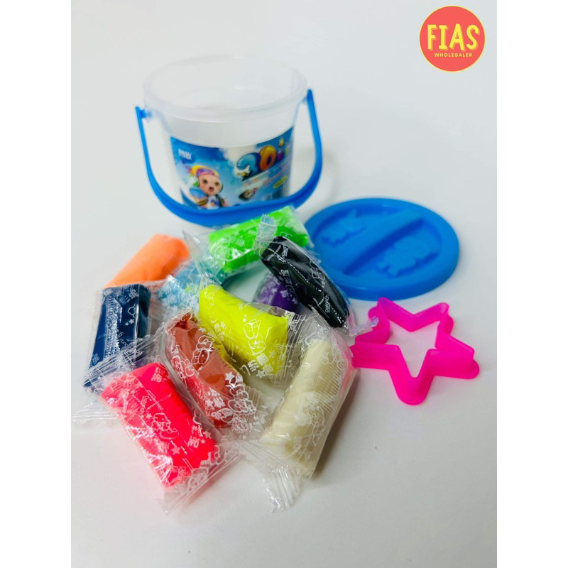 3D Clay Bucket 10 Colors with Molding | Shopee Philippines