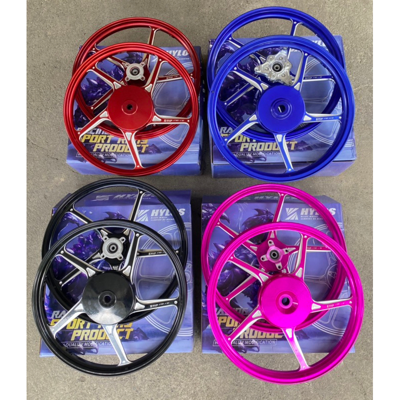 HYLOS MAGS 17’ FOR MIO, FINO, MIO i125/M3, AEROX v1 v2, CLICK/PCX150, SNIPER150 RAIDER150 ...