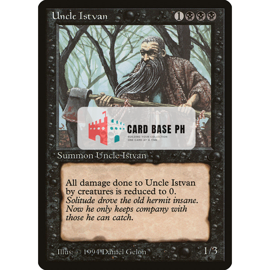 Uncle Istvan - Magic the Gathering Trading Card | Shopee Philippines