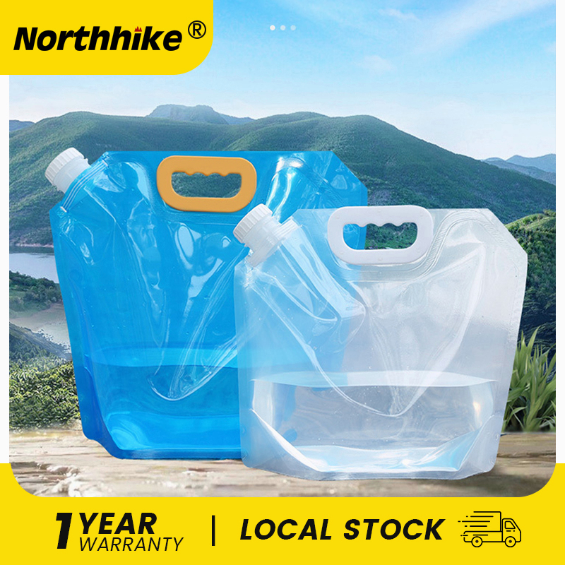 Northhike 5L/10L Outdoor Camping Water Bag Foldable Water Container Water Can Portable Folding ...