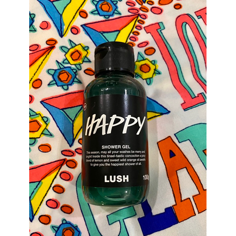 LE LUSH COSMETICS HAPPY SHOWER GEL 100g | Shopee Philippines