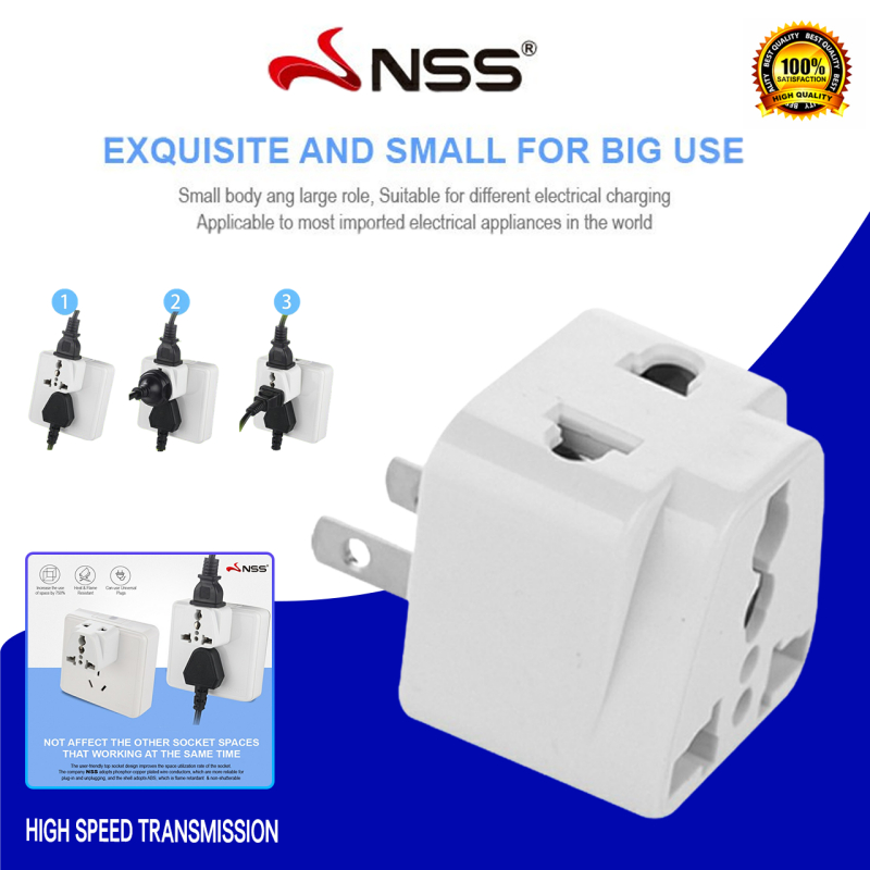 NSS UNIVERSAL ADAPTER POWER ADAPTER Plug Electrical Converter Electric ...