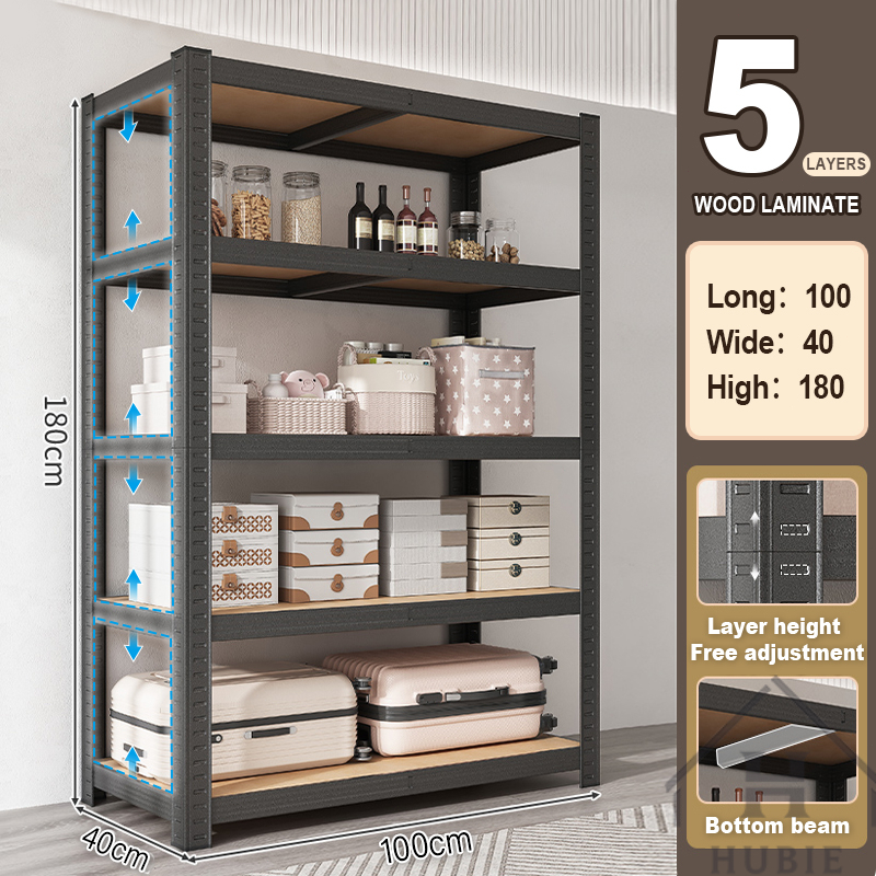 120*200 Metal Rack Steel Rack Heavy Duty Rack Stainless Shelf Rack ...