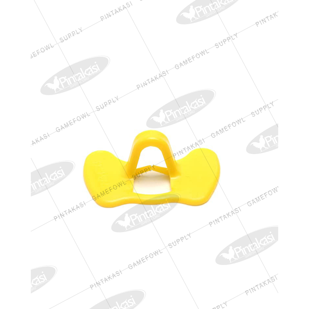 1 piece Gamefowl Rooster Blinders to Avoid Pecking of Eggs (Yellow ...