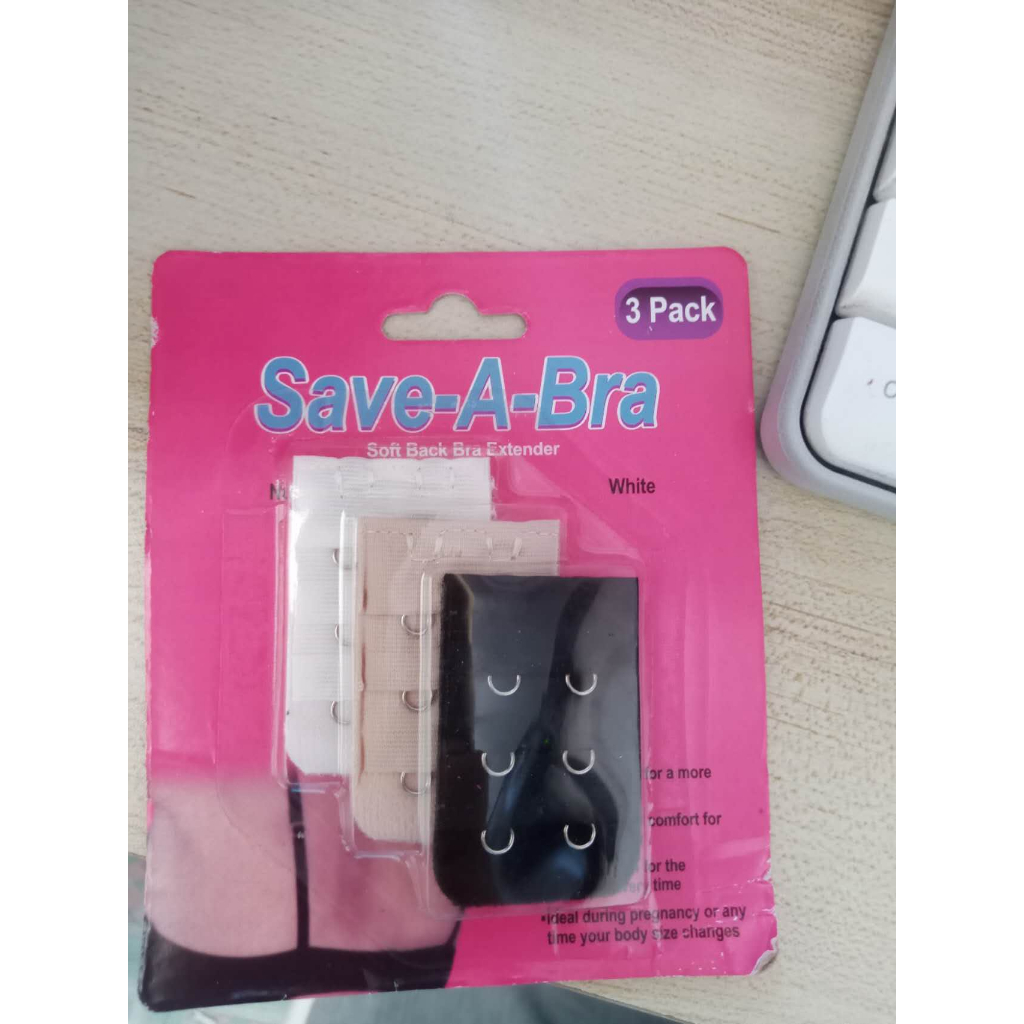Save A Bra l Bra Hook lock Extension 3pcs | Shopee Philippines