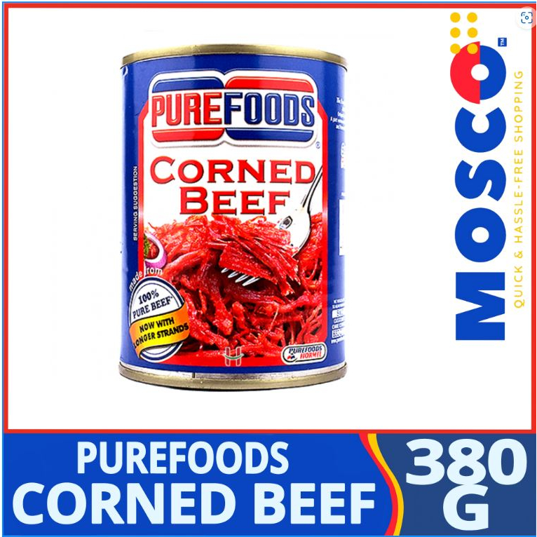 Purefoods Corned Beef 380g | Shopee Philippines