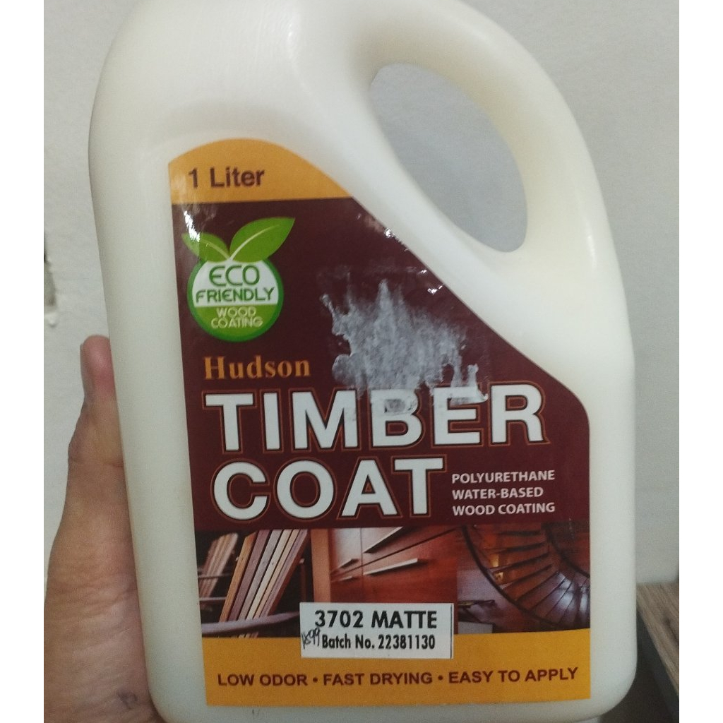 Hudson Timbercoat Litro Gloss Or Matte Polyurethane Water Base Wood ...