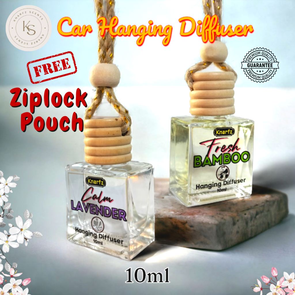 Car Hanging Diffuser Air Freshener 10ml | Shopee Philippines