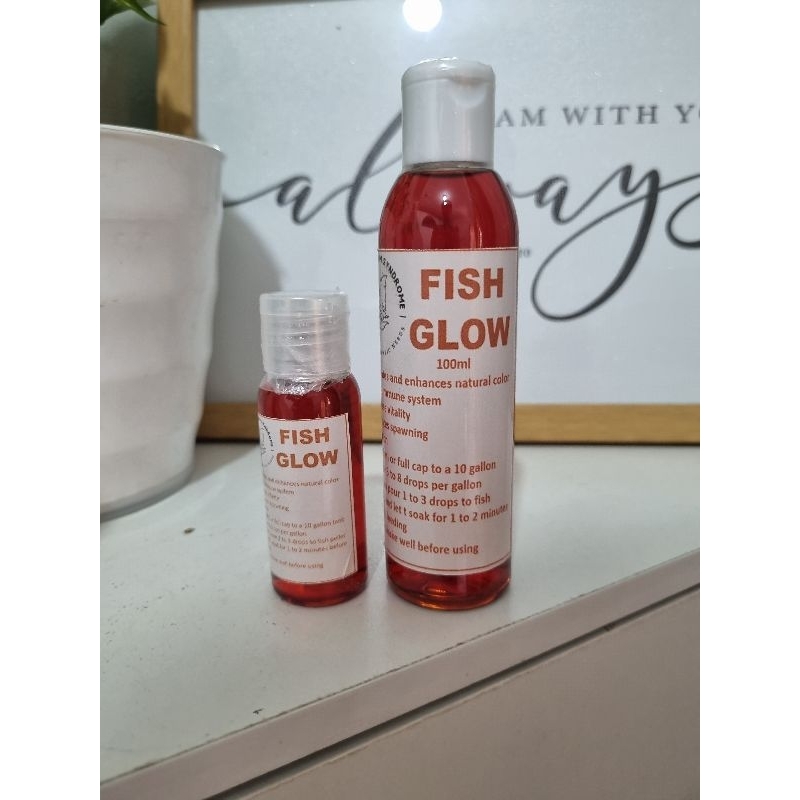Fish Glow fish vitamins and immune enhancer 30 ml | Shopee Philippines