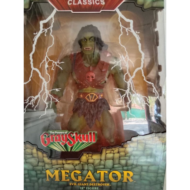 Mattel MASTERS OF THE UNIVERSE CLASSICS "MEGATOR" EVIL GIANT DESTROYER ...