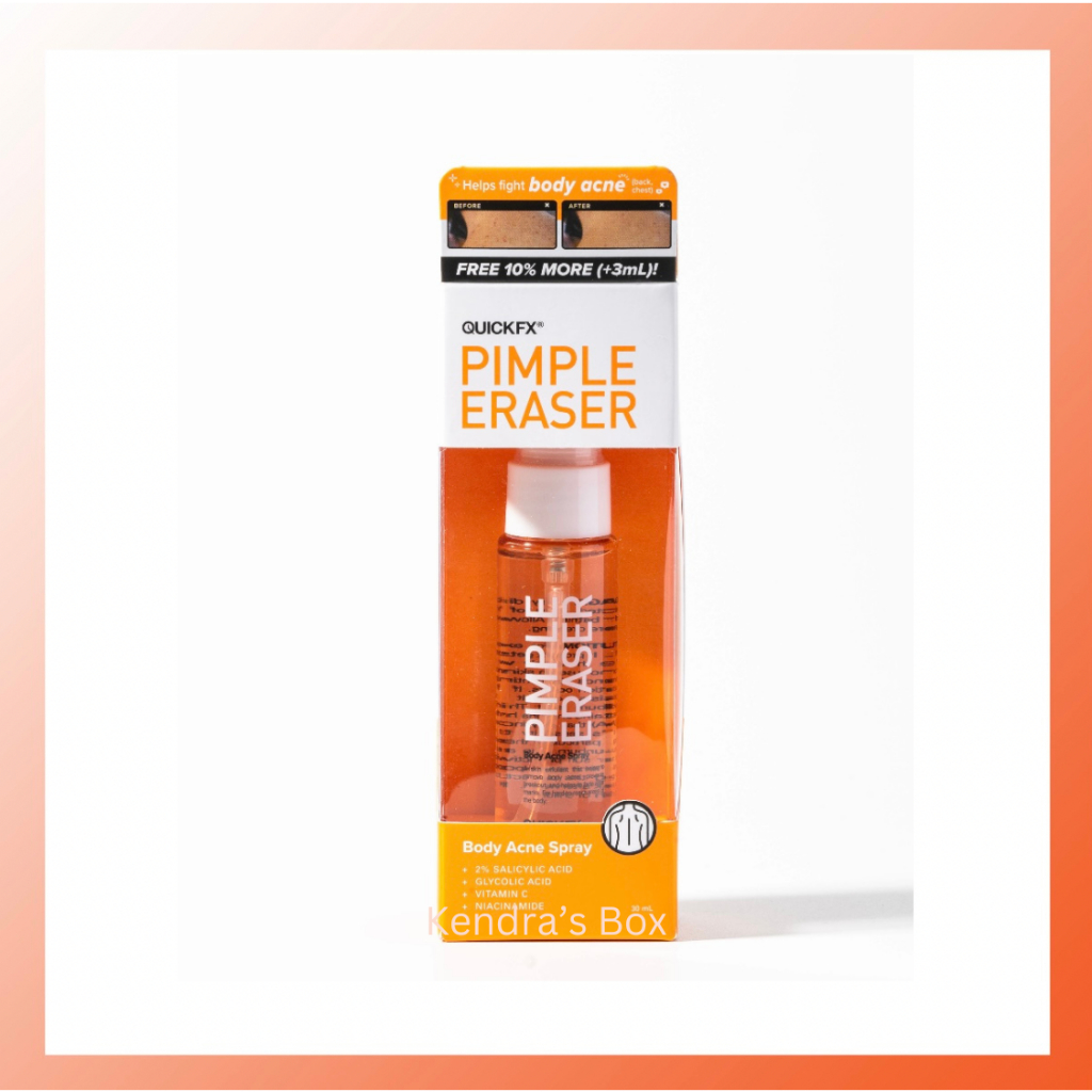 Quickfx Pimple Eraser Body Acne Spray 30ml | Shopee Philippines