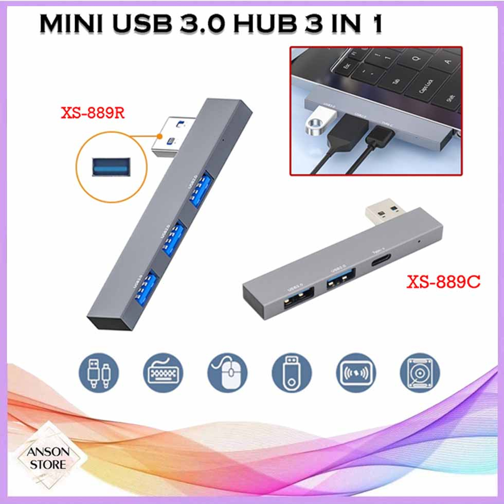 USB3.0 expander multi-port notebook typec expansion dock multi-interface socket hub set splitter ...
