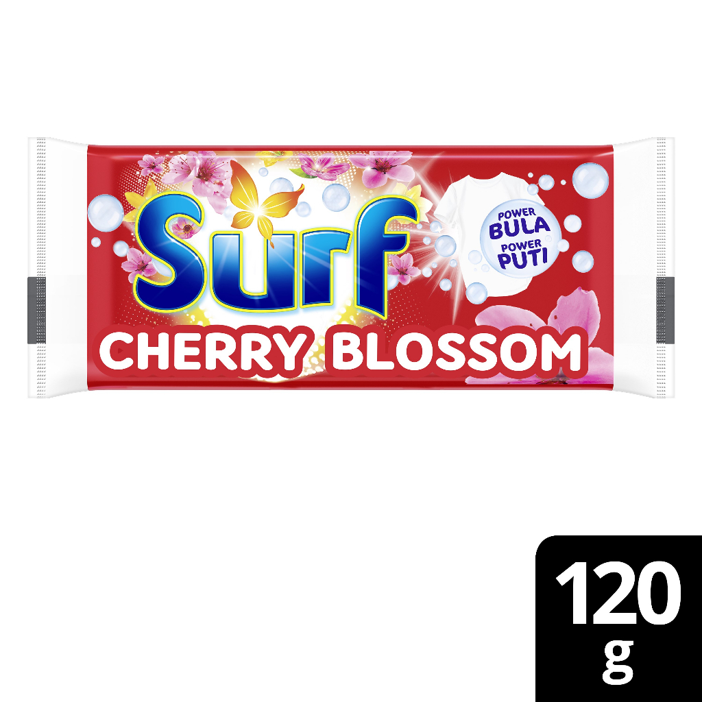 Surf Bar Detergent Cherry Blossom 120g Jumbo Cut | Shopee Philippines