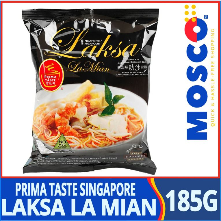 Prima Taste Singapore Laksa La Mian 185g | Shopee Philippines