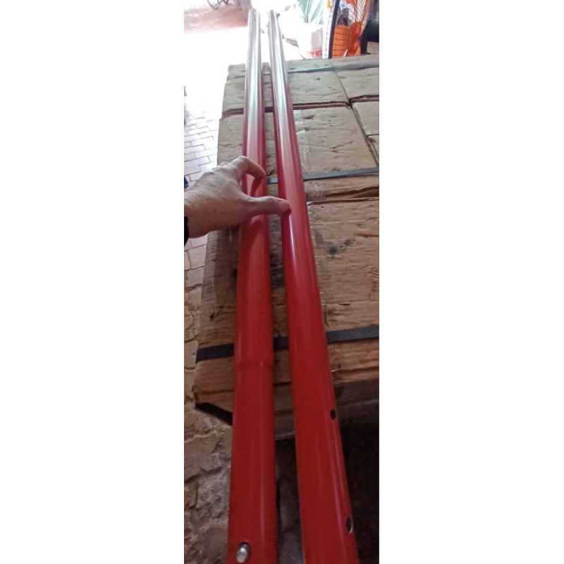 2pcs bull float hanlde or concrete rake or long trowel handle 1.5m each ...