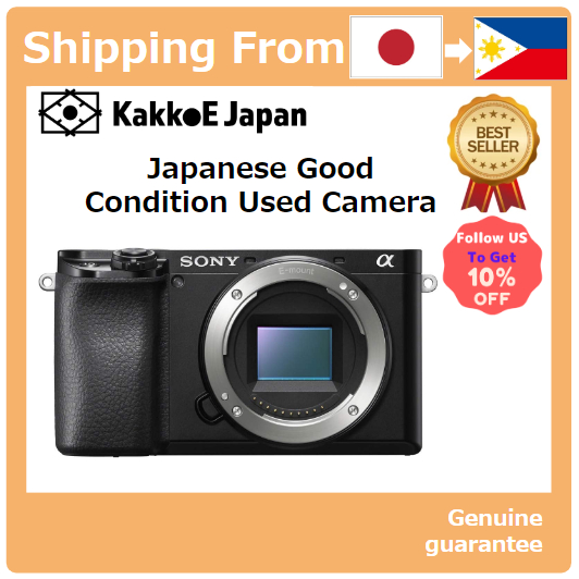 Pre-loved Sony Mireless SLR α6100 Body Black ILCE-6100 B 11 continuous ...