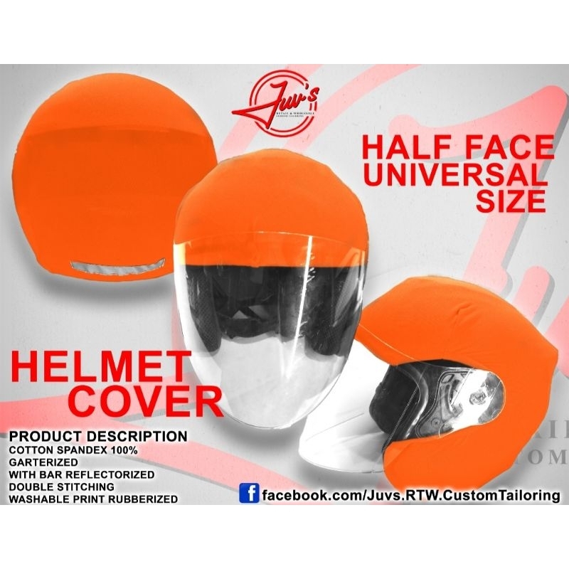 PLAIN ORANGE HELMET COVER | Shopee Philippines