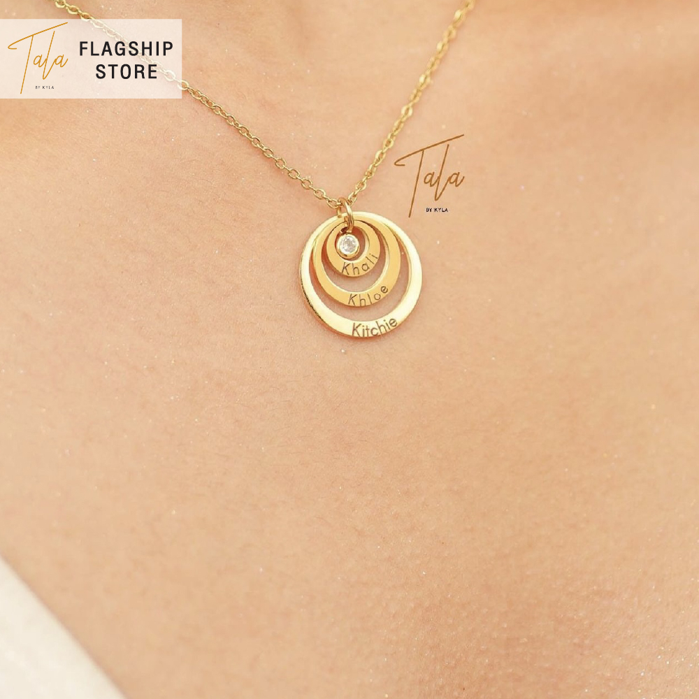 Tala by Kyla Beloved Circle Pre-Order Necklace Plus Gift Box | Shopee ...