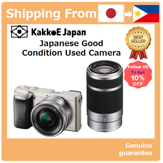 [Japanese Used Camera] Sony Mirrorless SLR α6000 Double Zoom Lens Kit E ...