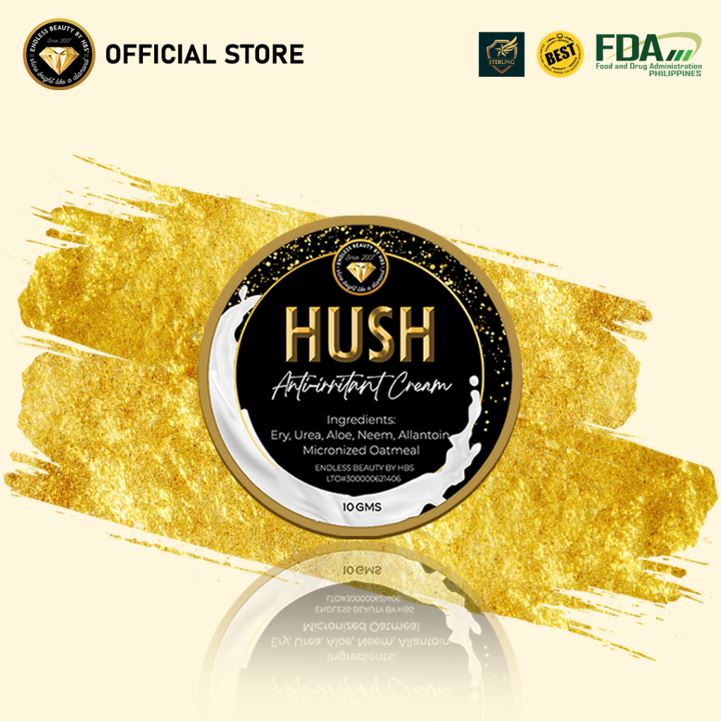 Effective Anti irritant Rashes cream HUSH lunas sa kati allergy pang ...